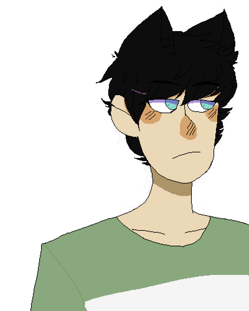 Pixilart - A mad boi by vintageroses