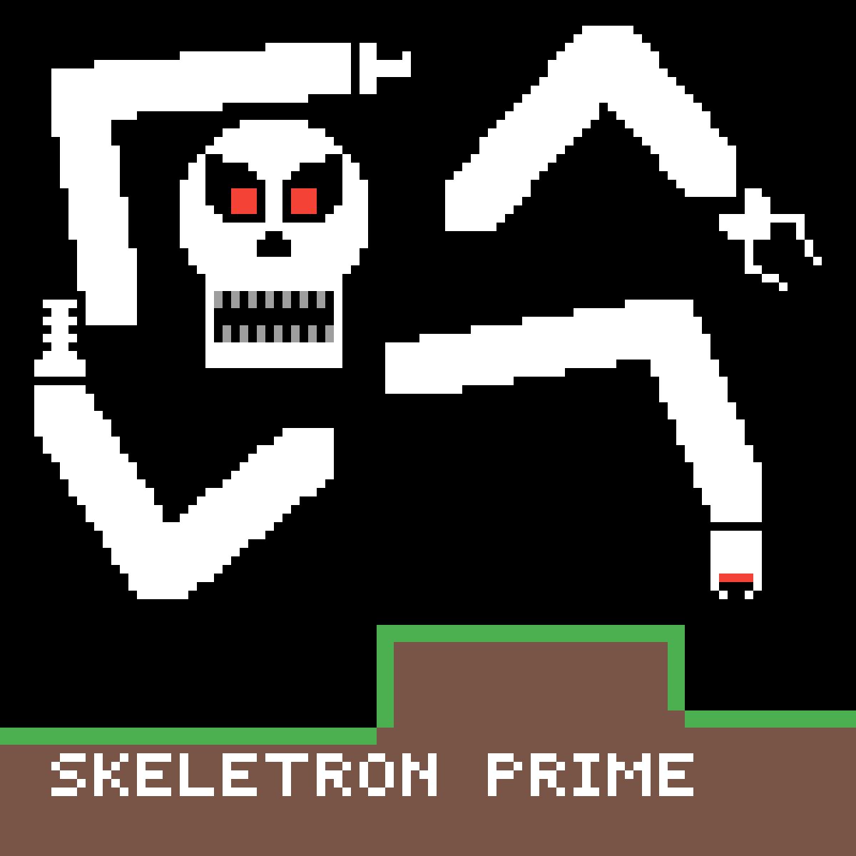 Pixilart - Skeletron Prime by Anonymous