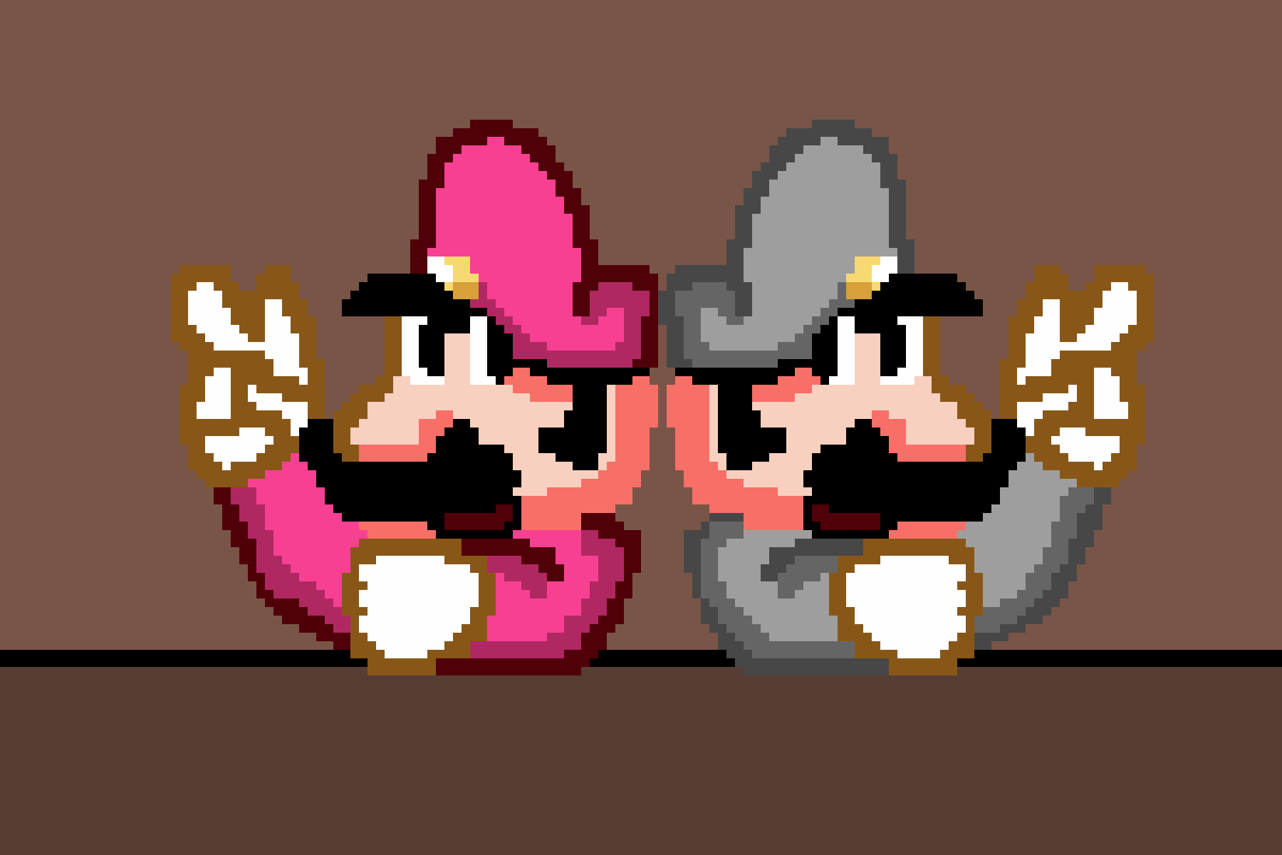 Pixilart - Mario and Basic by The-Mario-Guy