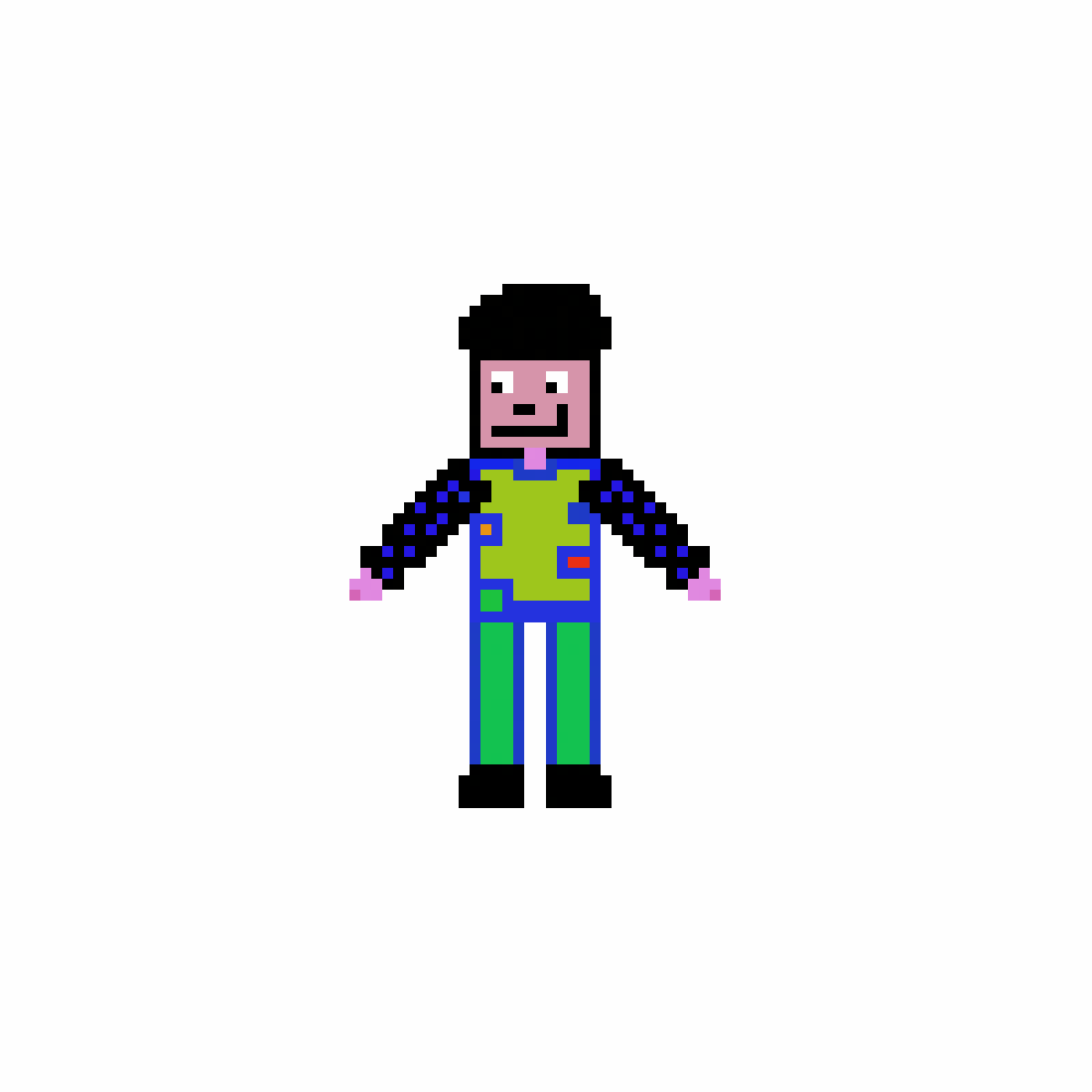 Pixilart - A Pixel Man by Pico-Art-Pix