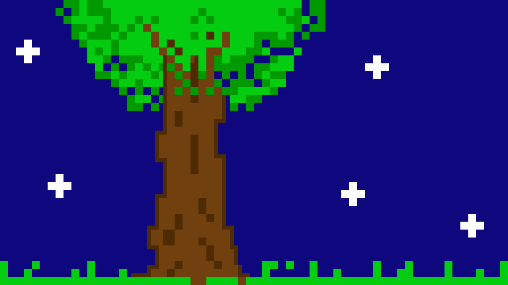 Pixilart - Tree of Night by PCDestroyer