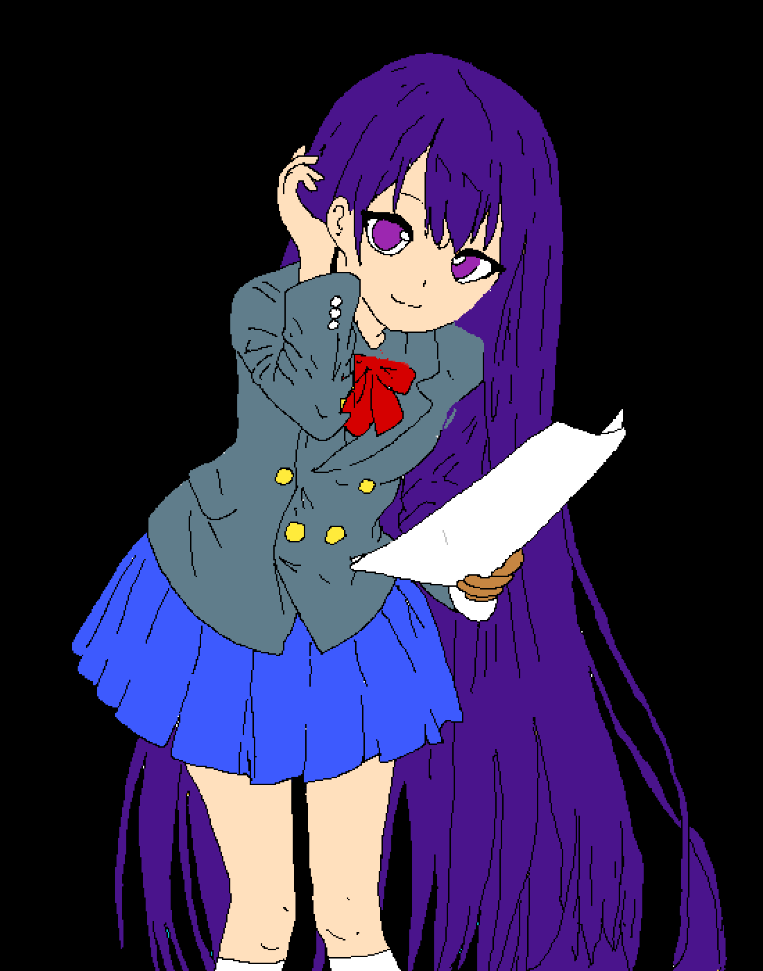 Pixilart - yuri by Mindee24