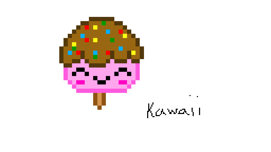 Pixilart - Pixel Popsicle by -Kawaii-Kitty-