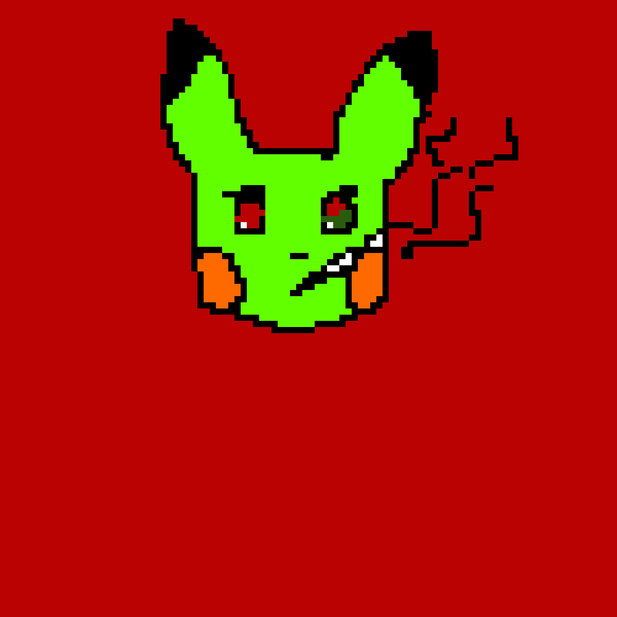 Editing Pikachu smoking a cigarette - Free online pixel art drawing ...