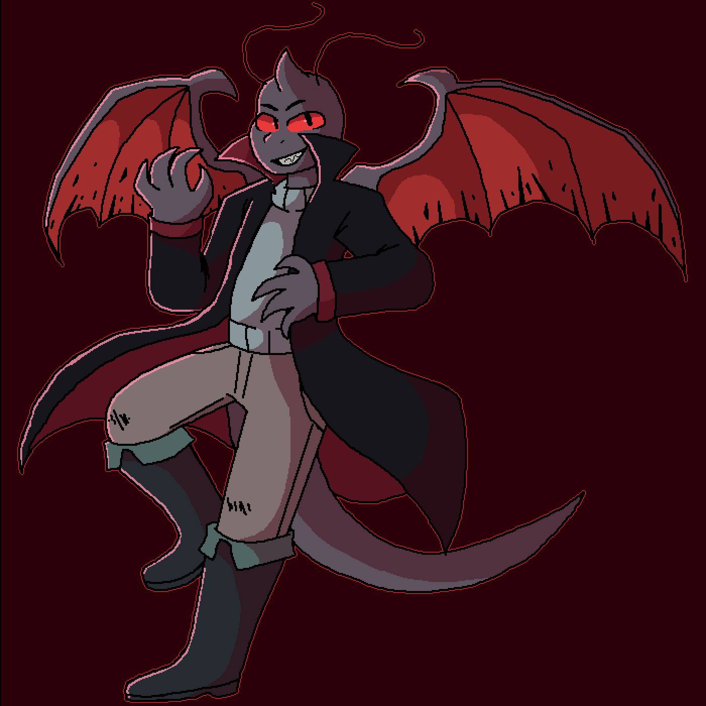 Pixilart - Spoop Dope B) by Dopey-Dragonite