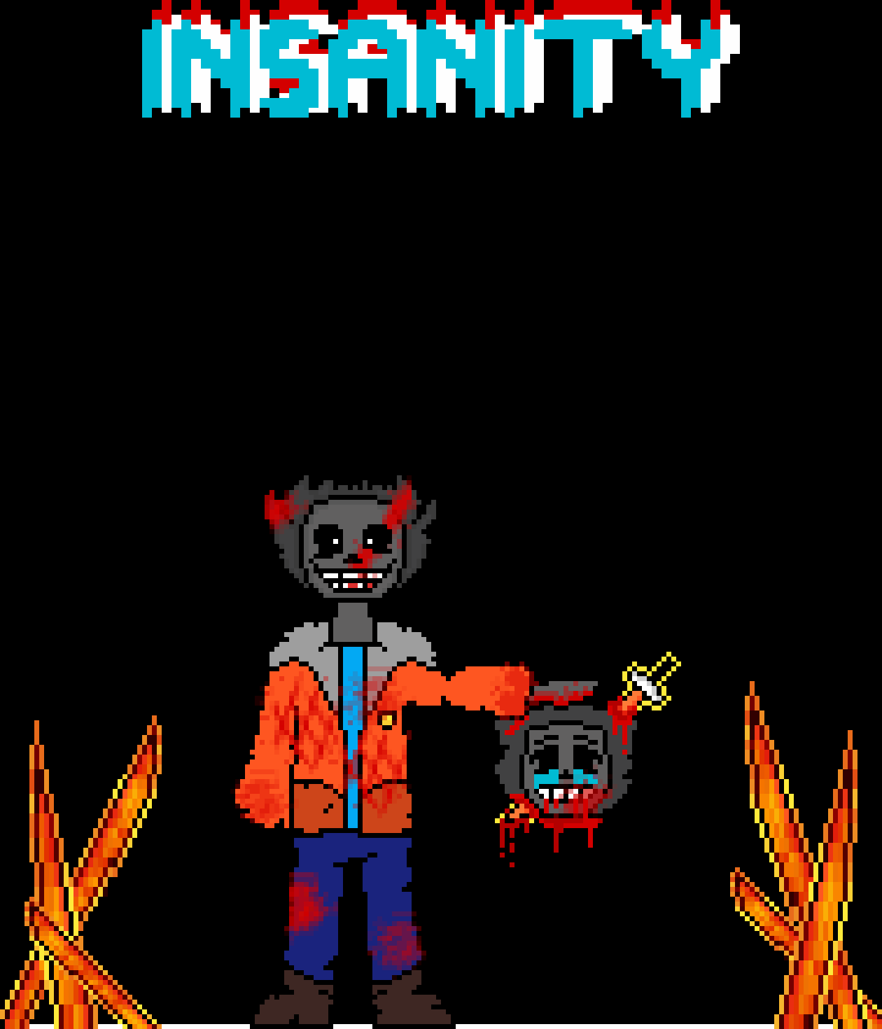 Pixilart - Insanity by pixilbarkey