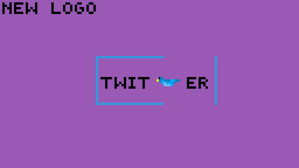 Pixilart - new logo twitter by peervankessel