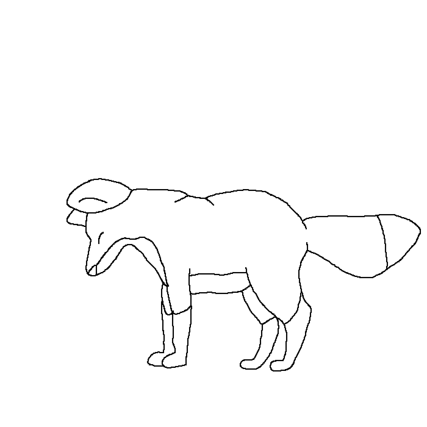 Pixilart - Fox Jumping GIF by MiraculousFan13