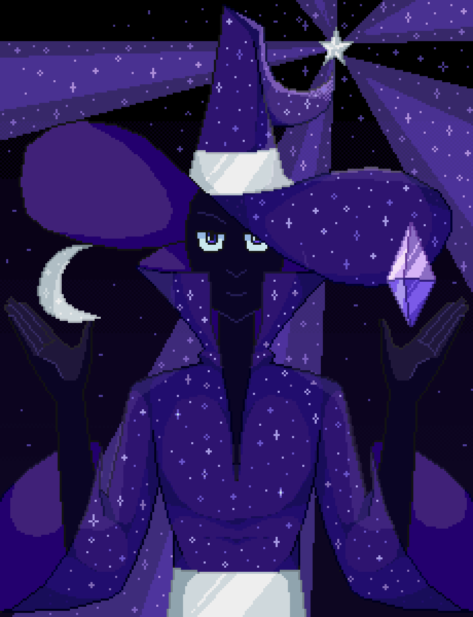 Night Wizard by BraxtonSpades - Pixilart