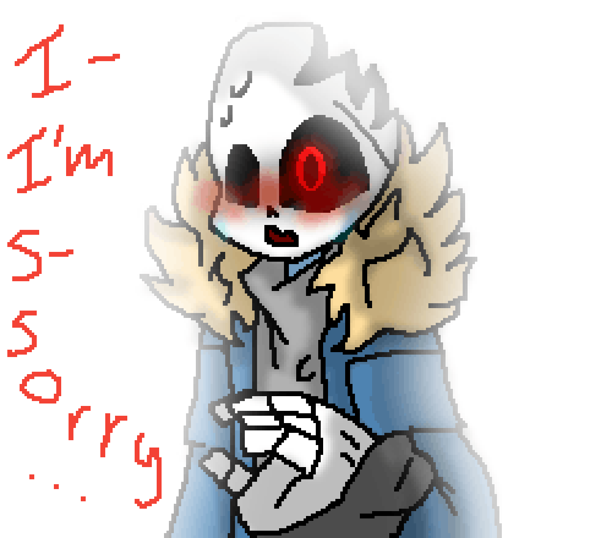 Pixilart - 🪓 Horror🩸 // He’s Sorry… ♥️ by oV0IDPrince