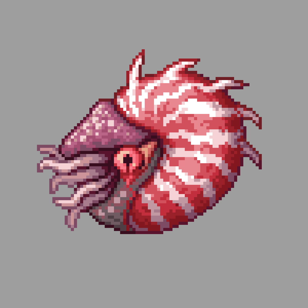 Pixilart - Dreadnautilus by JamsNJellys