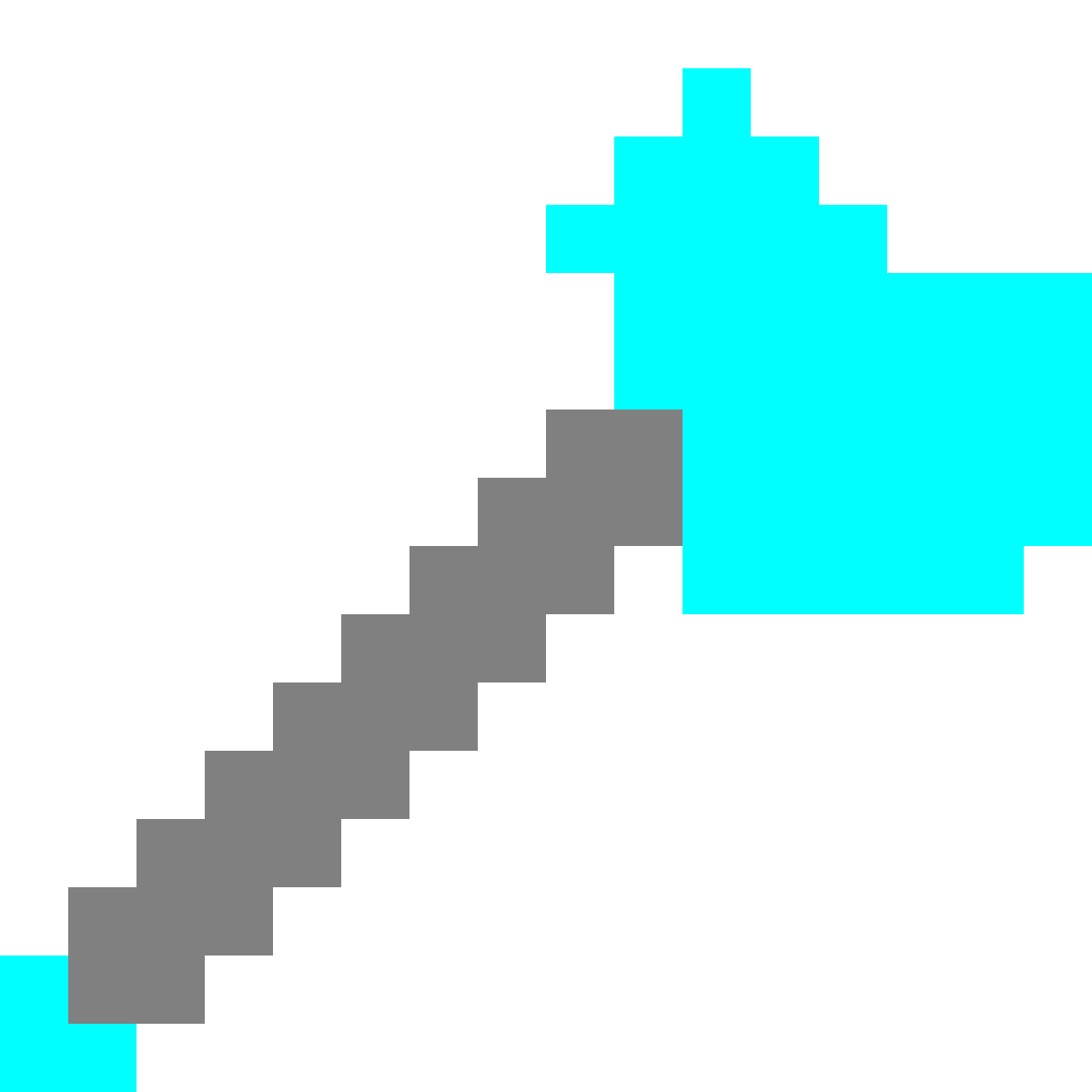 Diamond Axe Minecraft Download Free Png Images