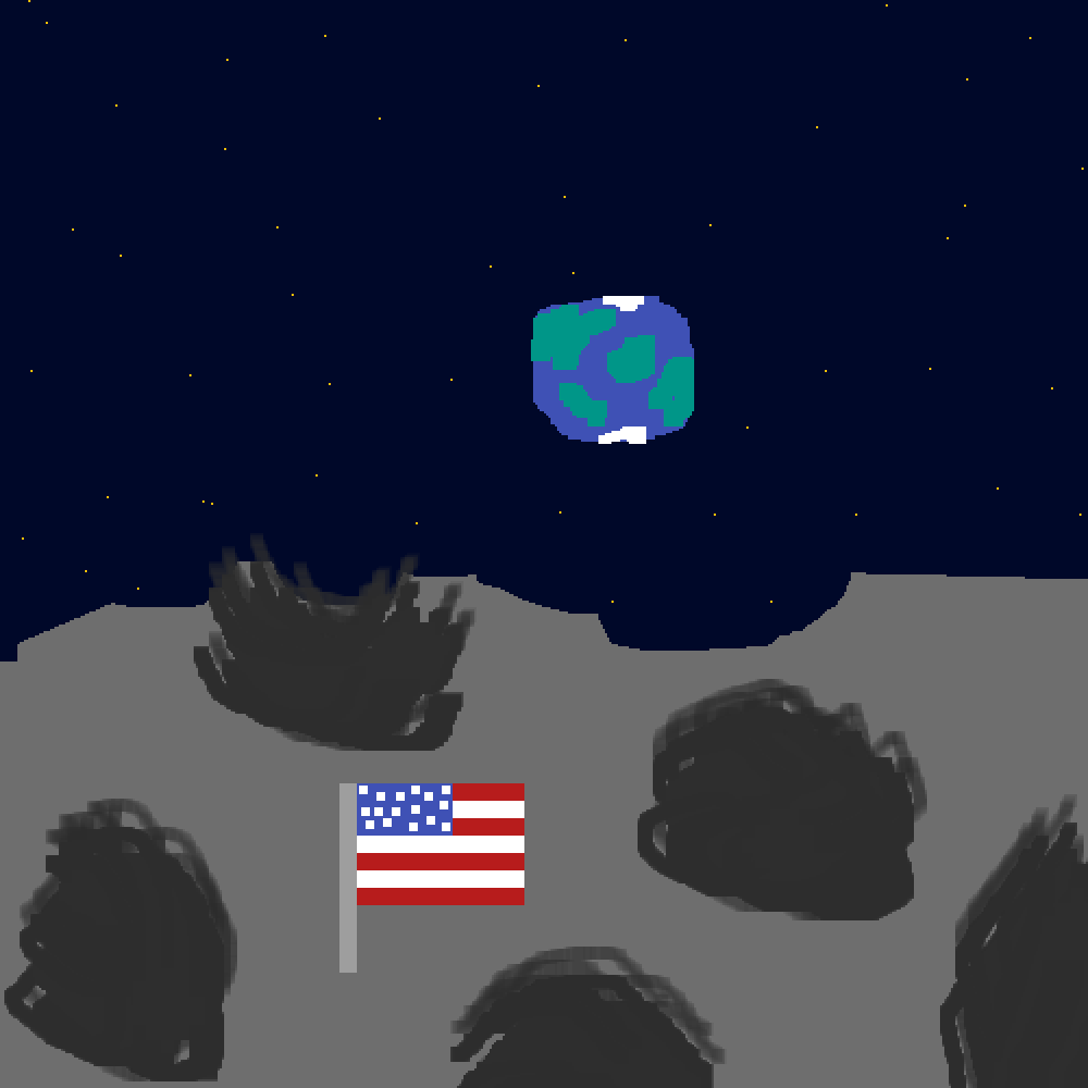 Pixilart - The Moon by BlindKetchup