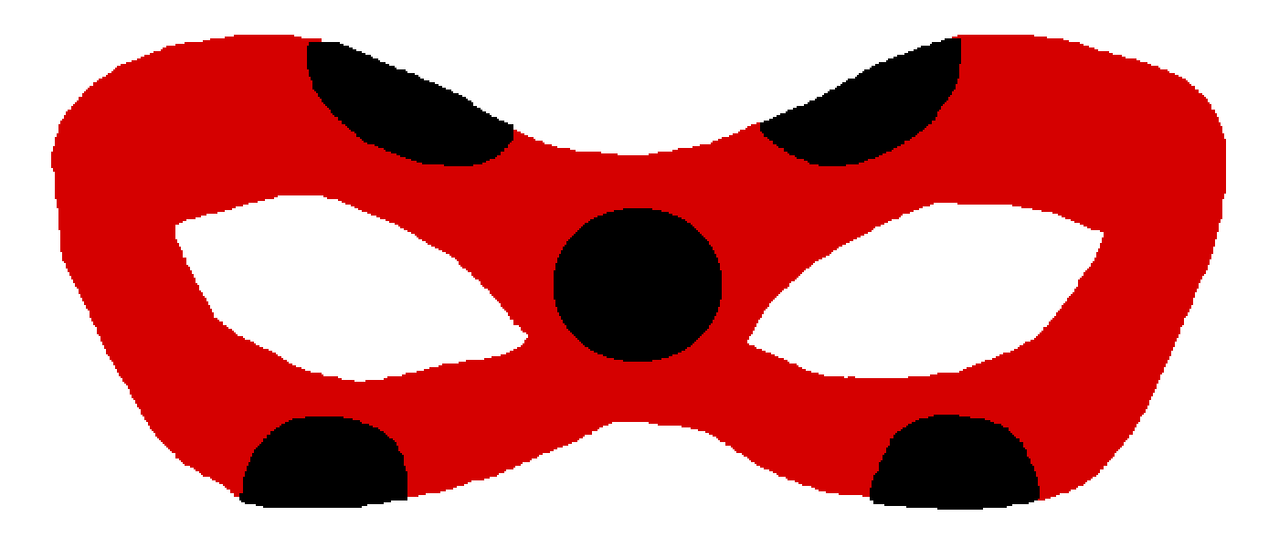 Pixilart - Ladybug Mask by JellyBeanPlayzz