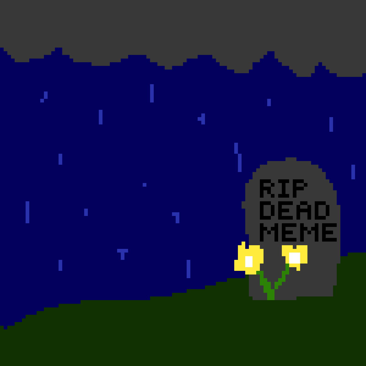 Pixilart - RIP all dead memes by MoonShallow
