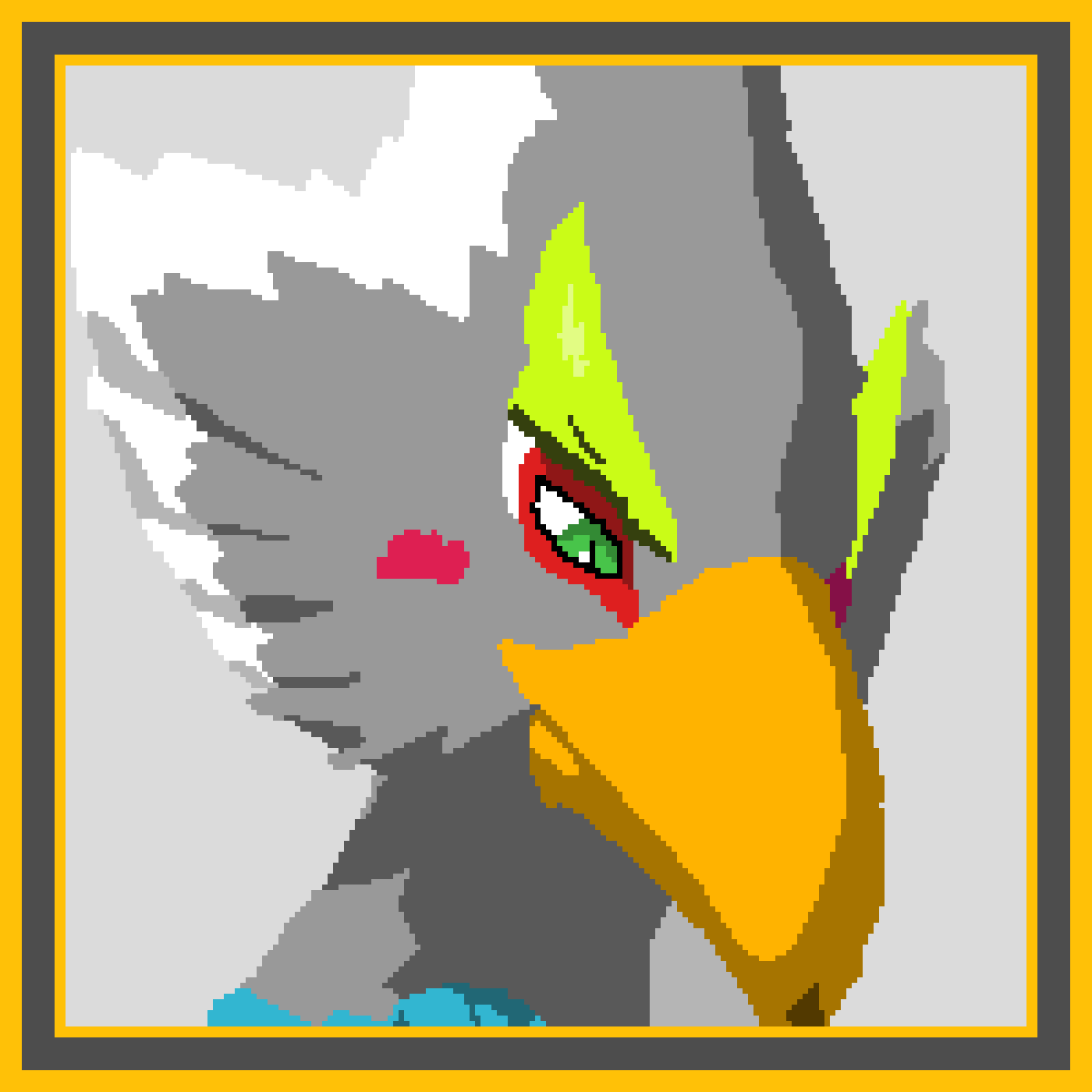 Pixilart - The Rito Champion: Ravali by Zeldipix