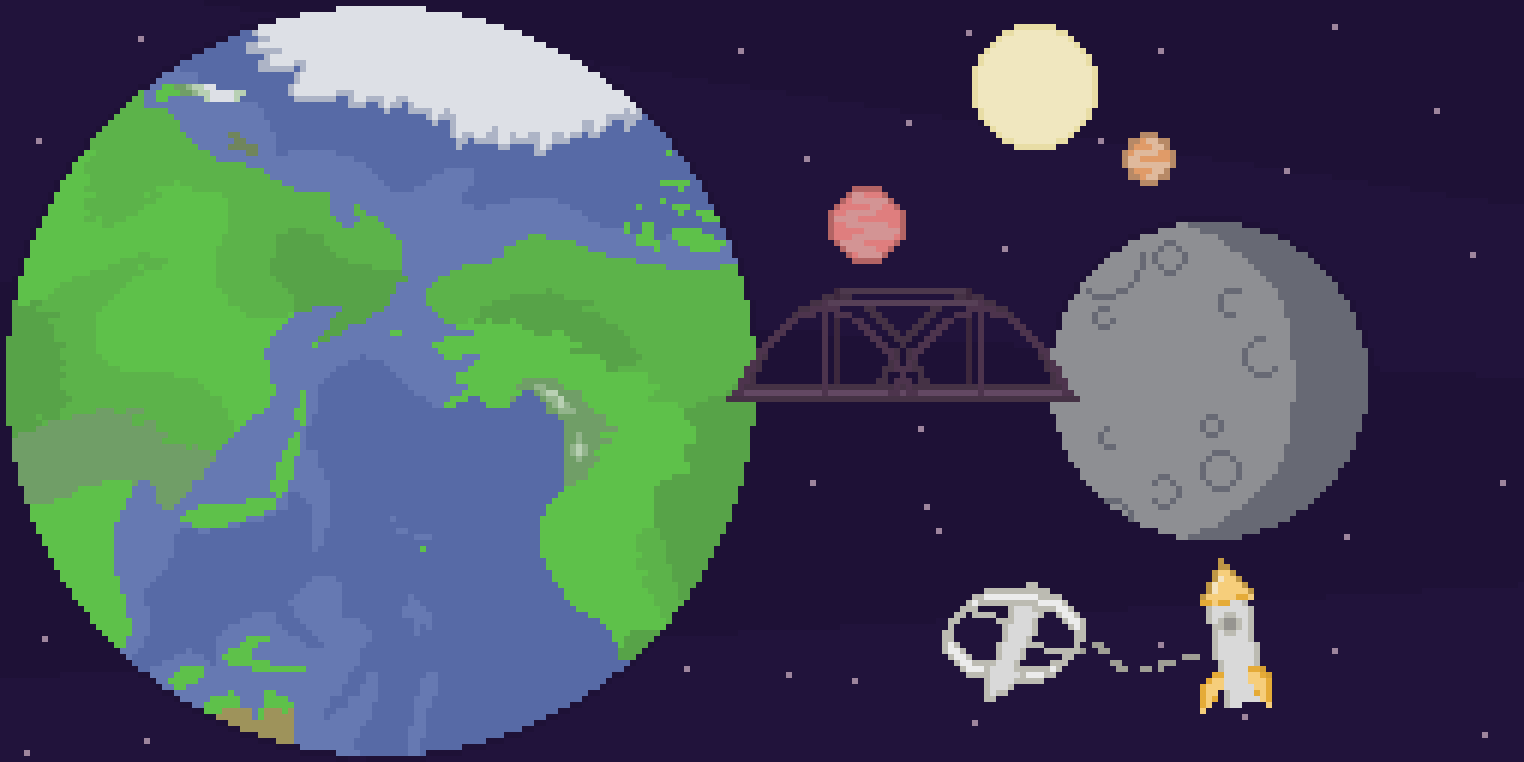 Pixilart - A Bridge Between Worlds by Foopy