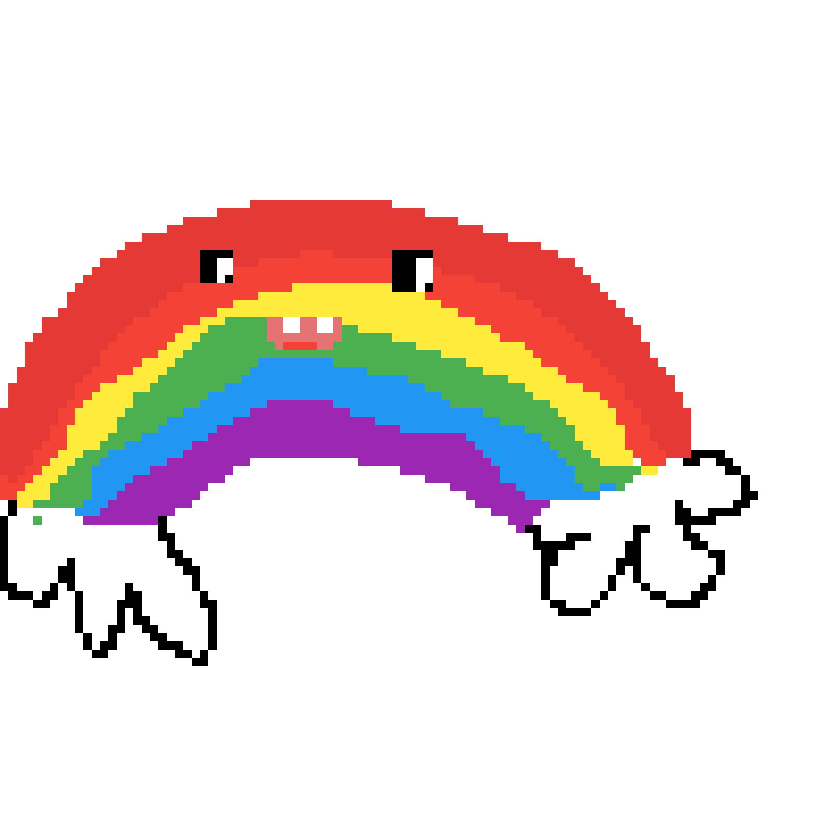 Editing rainbow - Free online pixel art drawing tool - Pixilart
