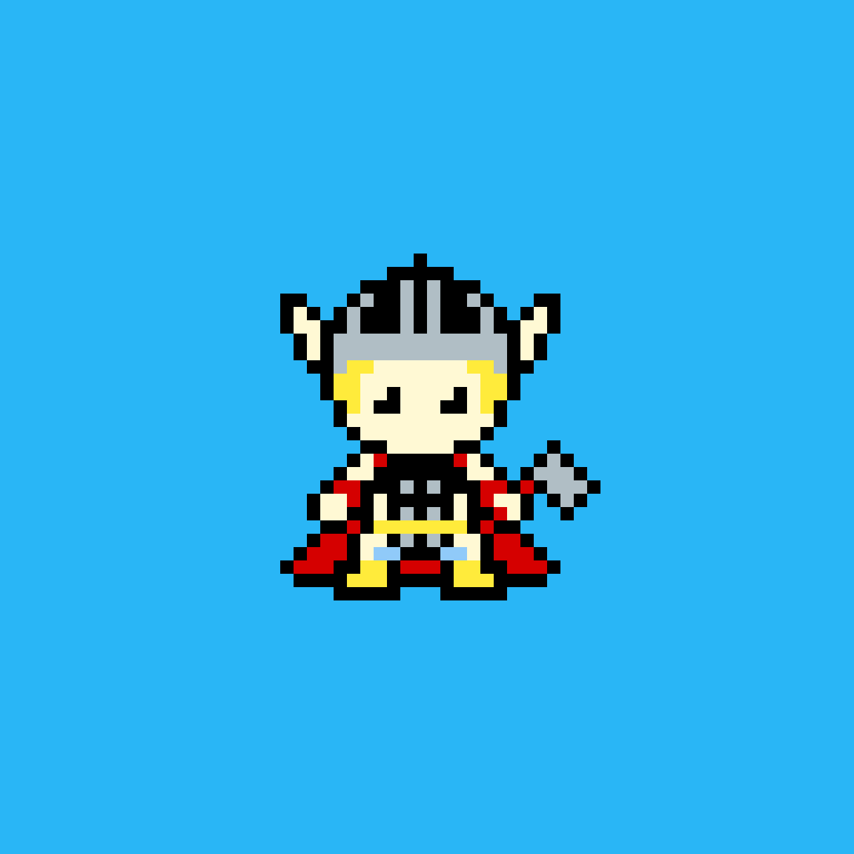 Pixilart Thor By Exagpix