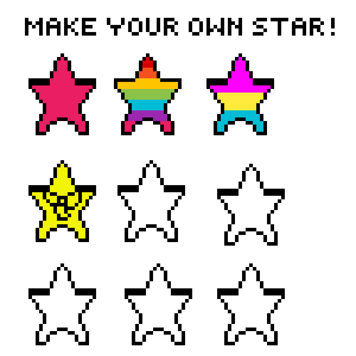 Editing toxic star - Free online pixel art drawing tool - Pixilart