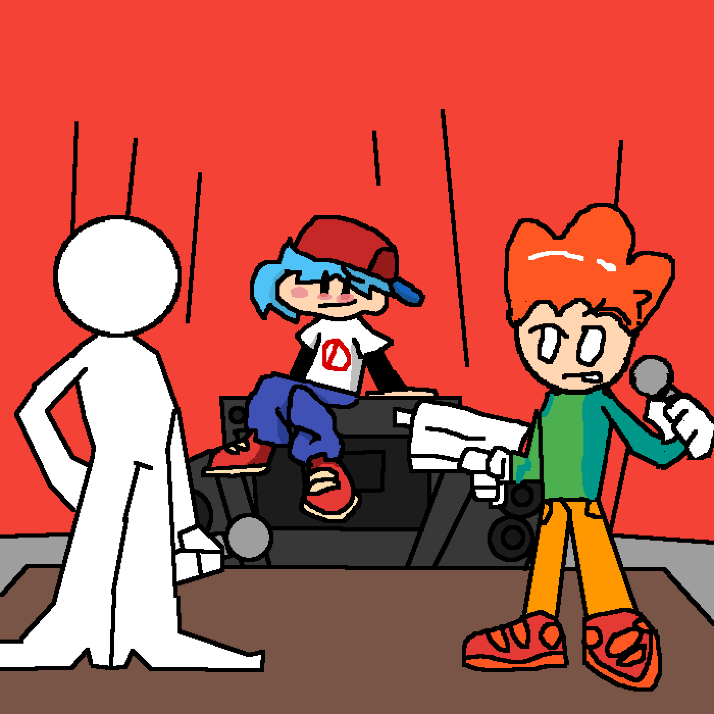 Pixilart - FNF base by Hillluke125