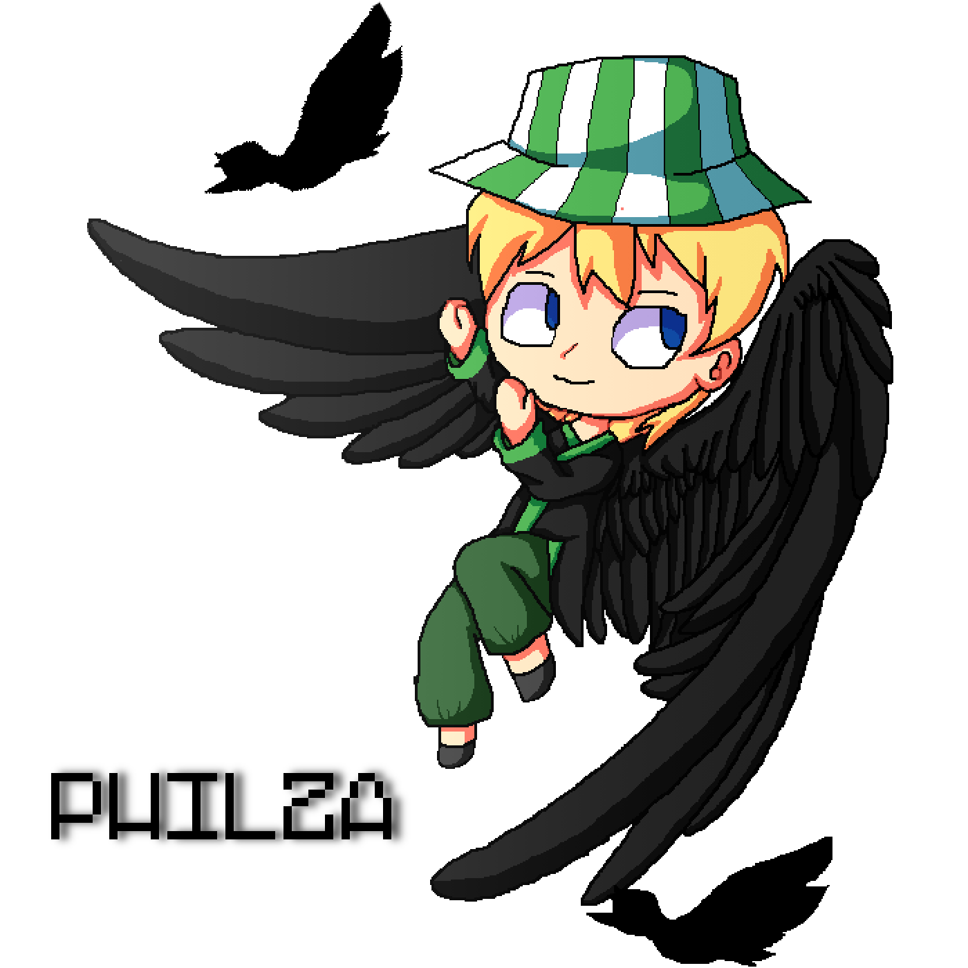 Pixilart - Philza Gacha Base by ArtRat42