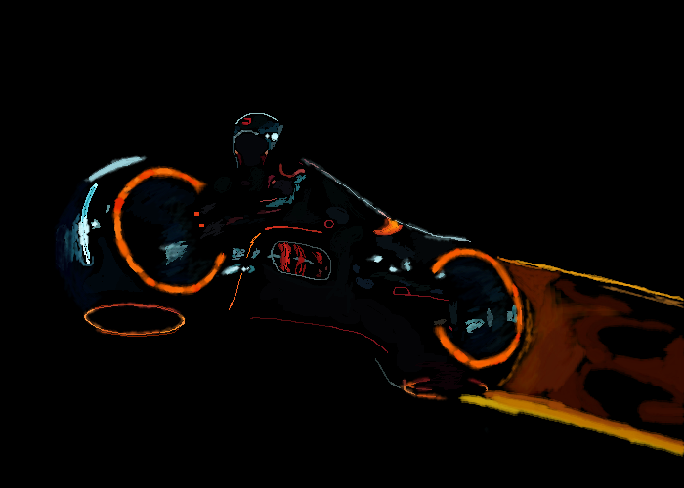 Pixilart - Tron Bike 2 by WcL