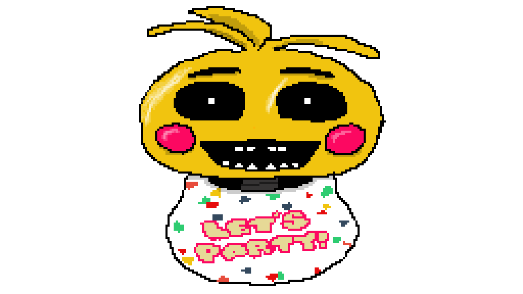 Pixilart - Toy Chica by Freddy-Fazbear