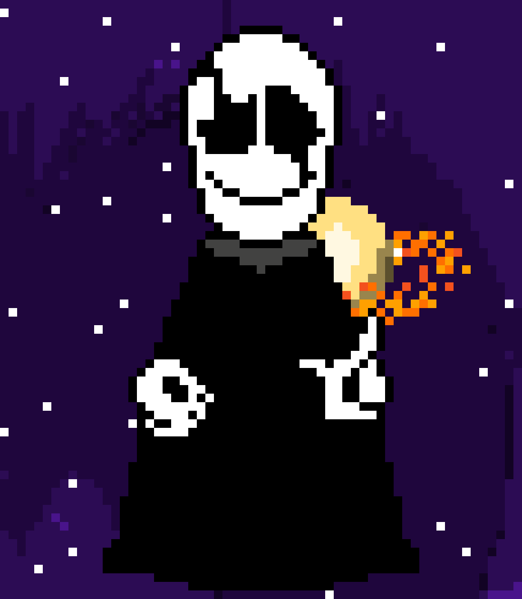 Pixilart - Gaster by RandomFudge2234