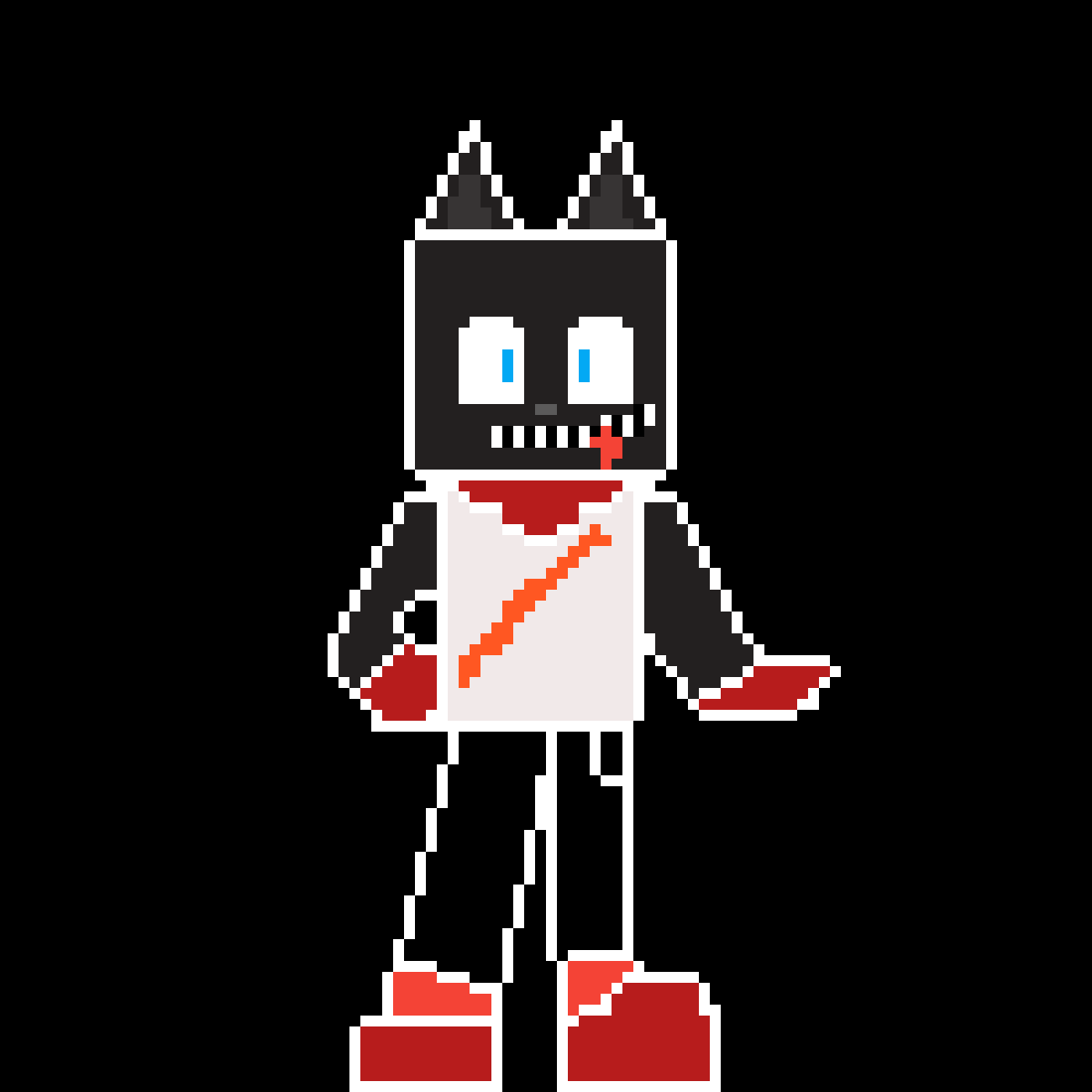 Pixilart - OG Swap Cartoon Cat by blue-blue