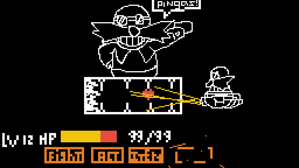 Pixilart - UNDERTALE:Classic Robotnik battle by UnderPINGAS