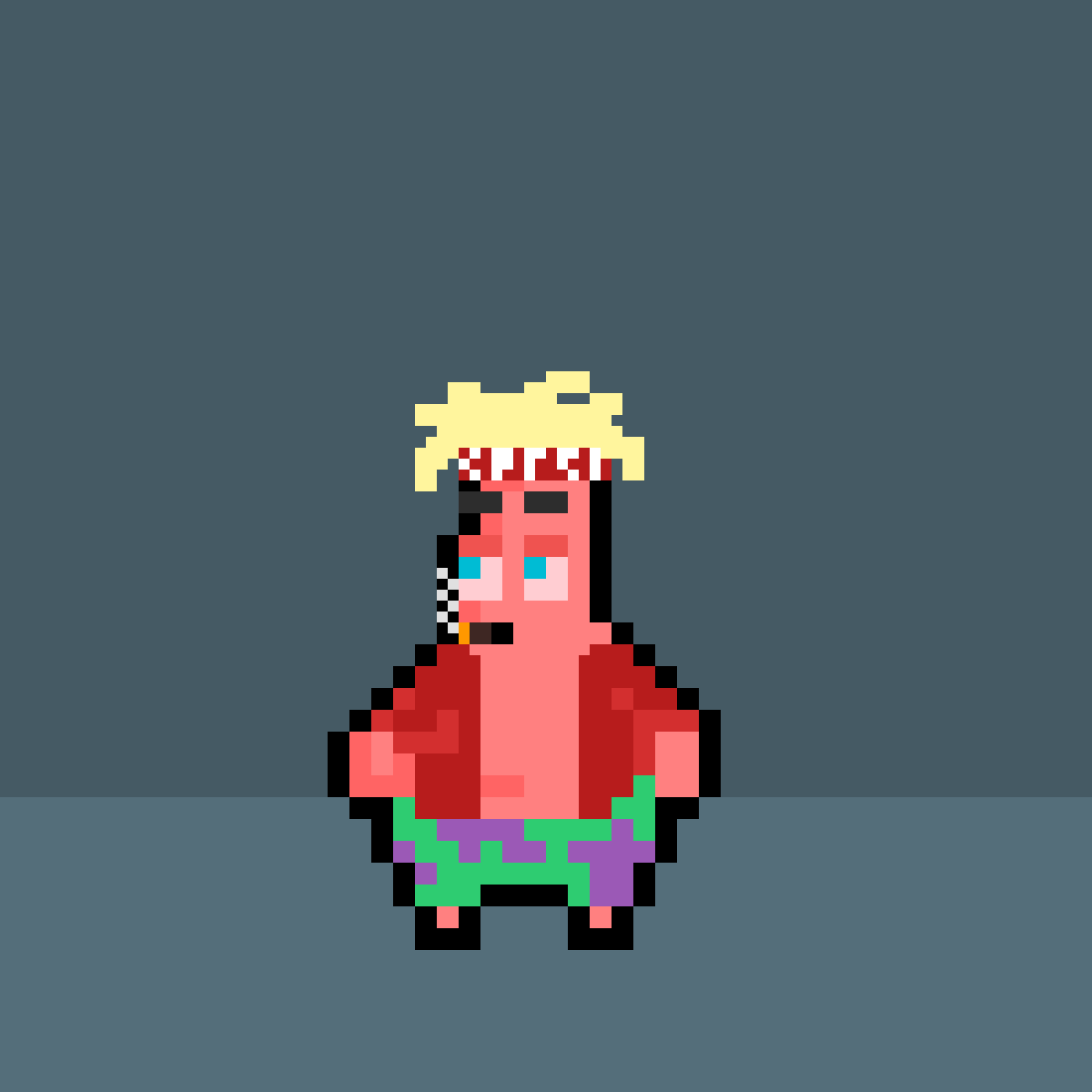 Pixilart - supreme patrick by Anonymous