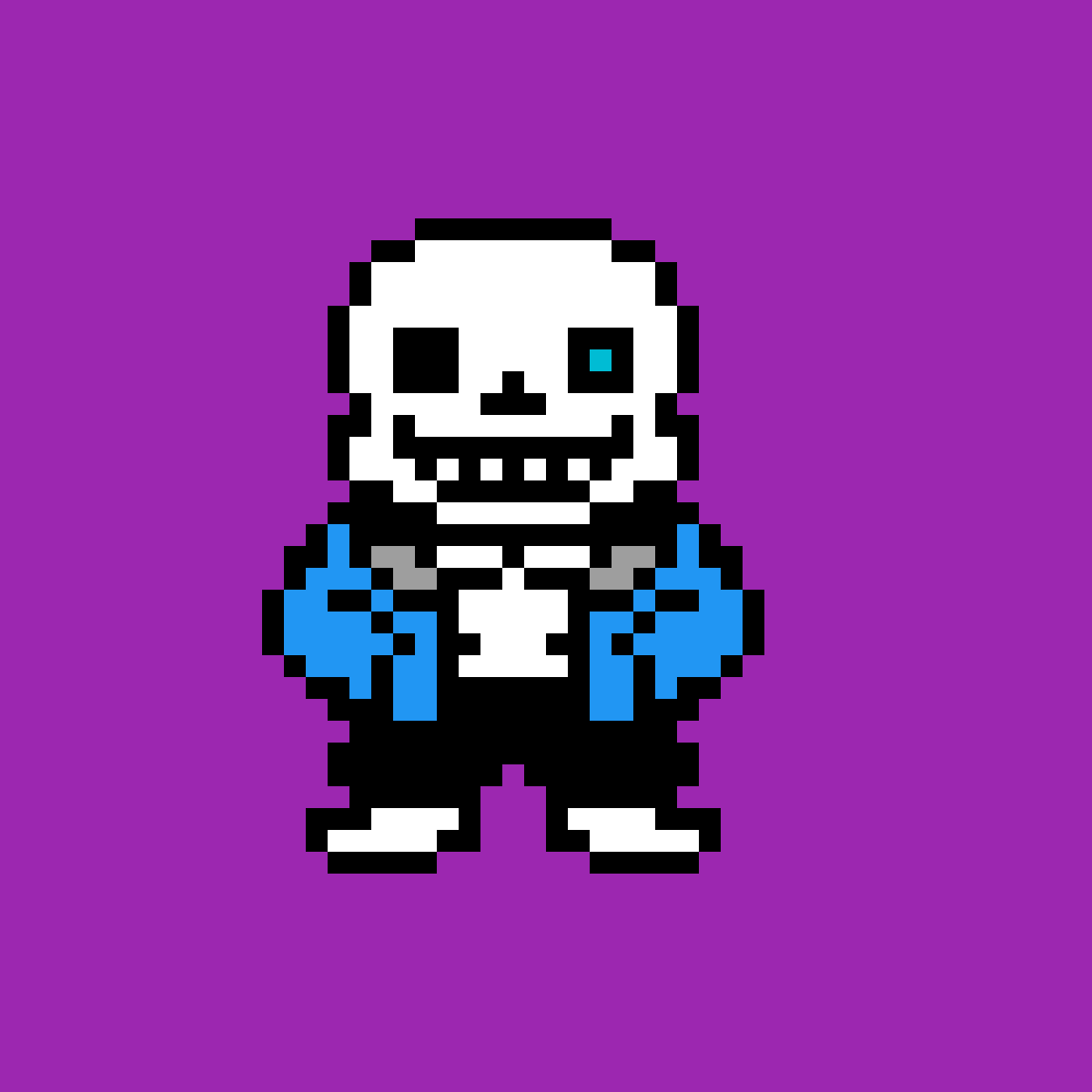Pixilart - sans by numnutzez