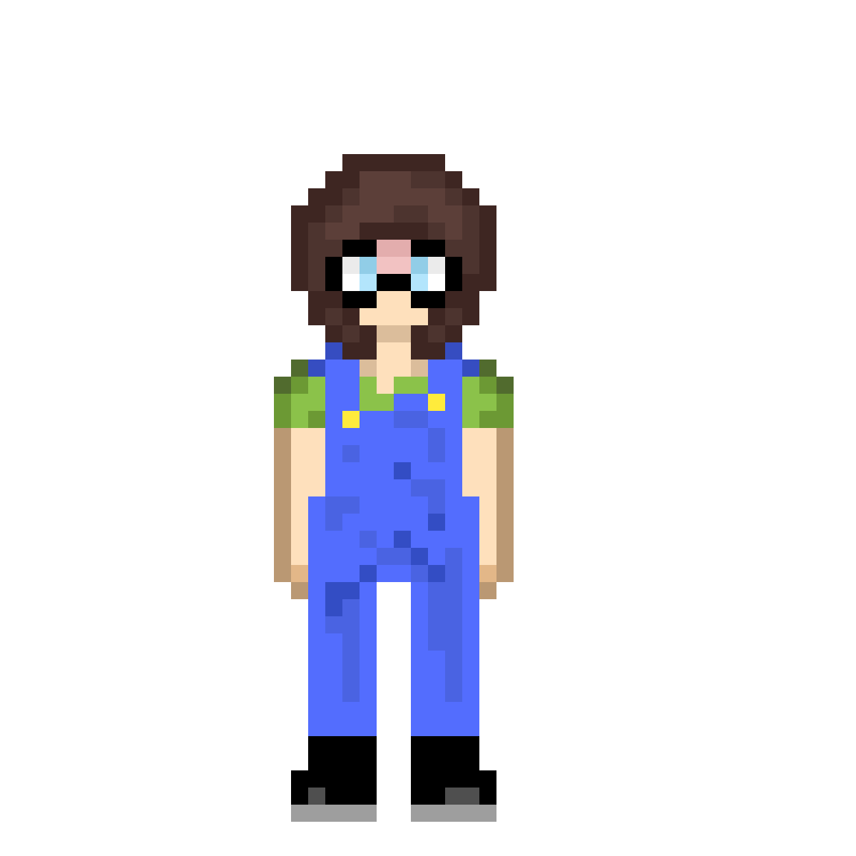 Pixilart - Stereotypical Nerd Sprite by AwkwardPotato28