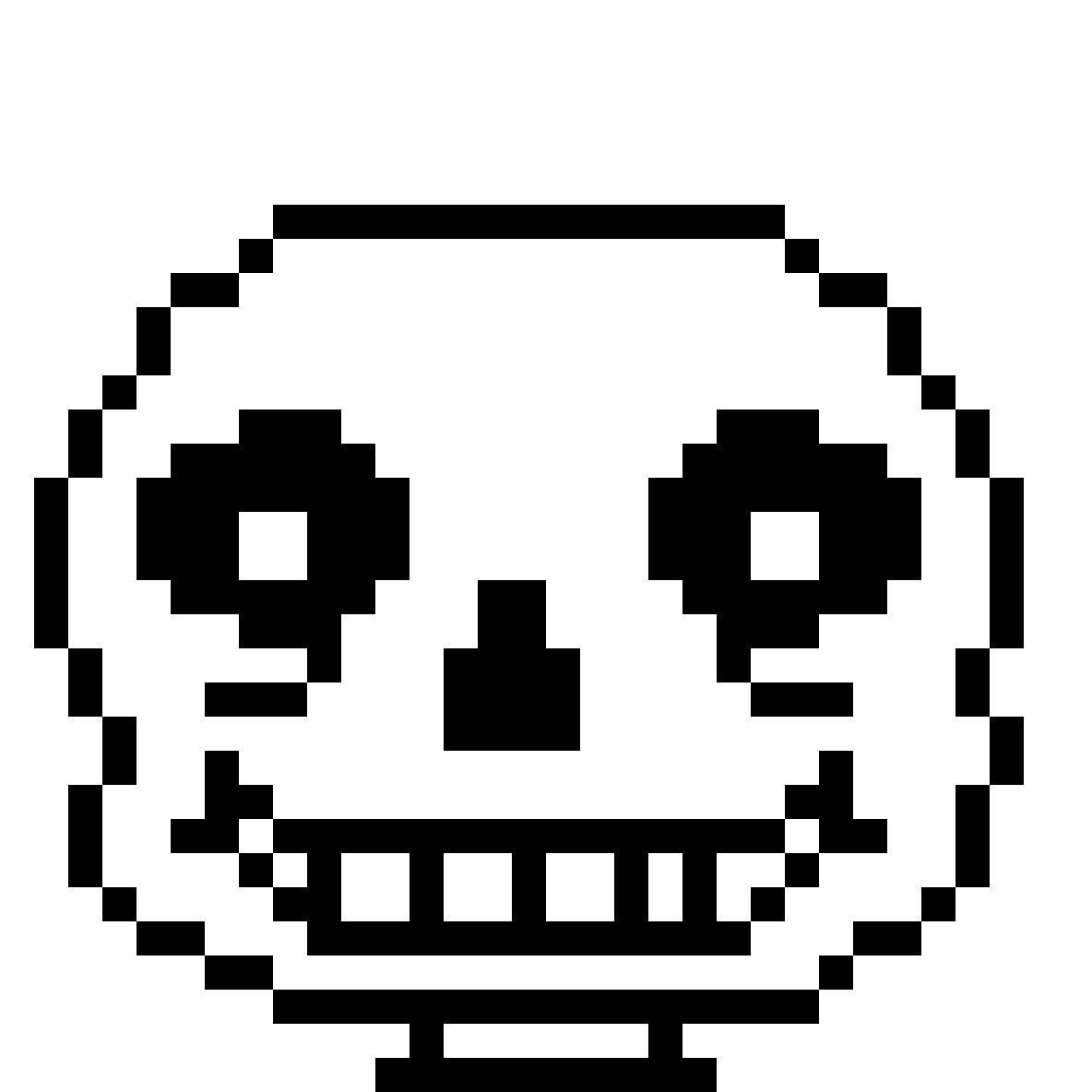 Pixilart - Sans (bad) by FredEx