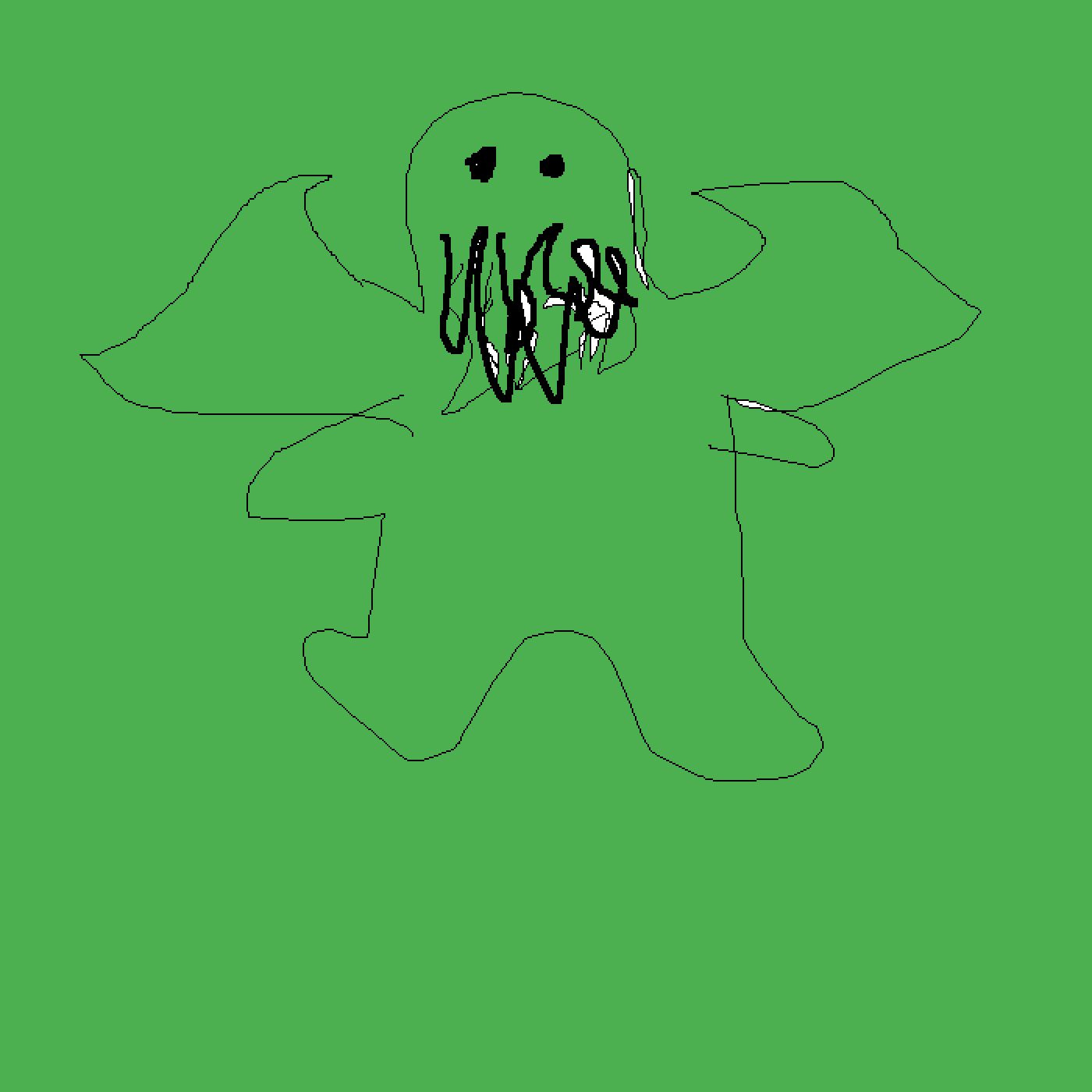 Pixilart - uwu cthulu by XenoKing