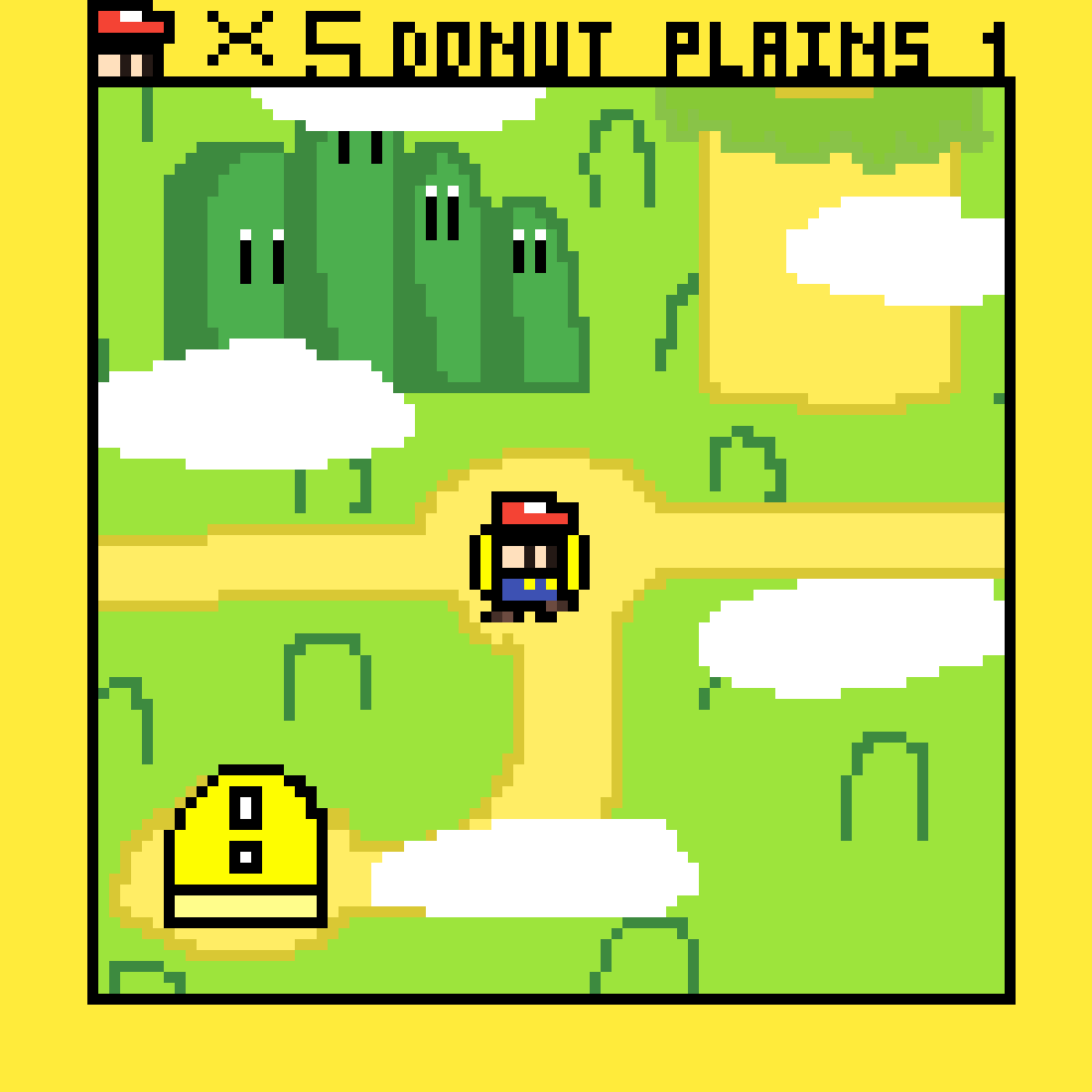 Pixilart - eyesonic in mario world by bubba-boi