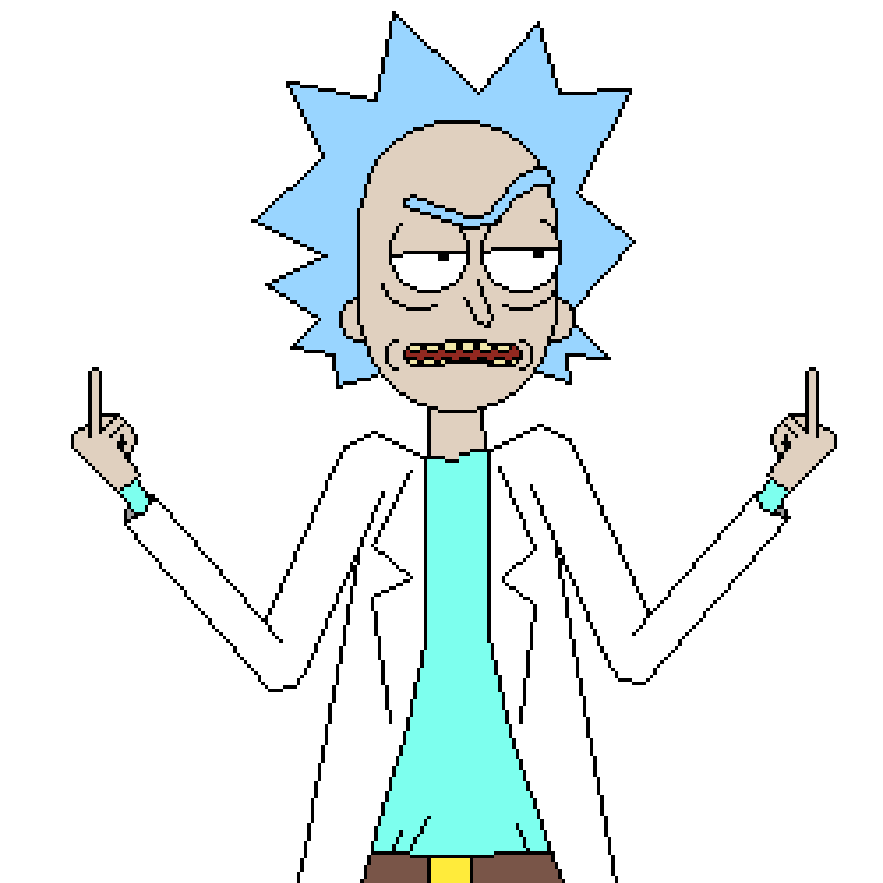 Pixilart - Rick by ZWatcher