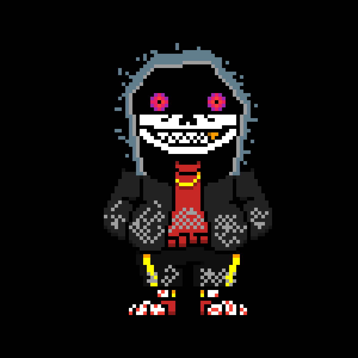 Pixilart - UPDATED SPRITE LOOKS COOL by 65keL