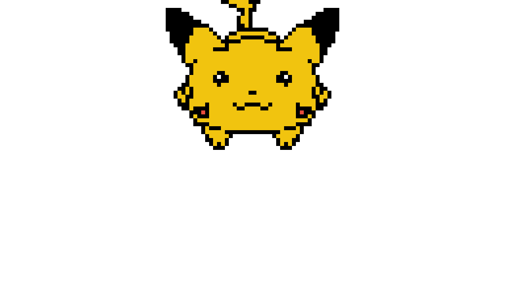 Pixilart - pikachu by KidX99
