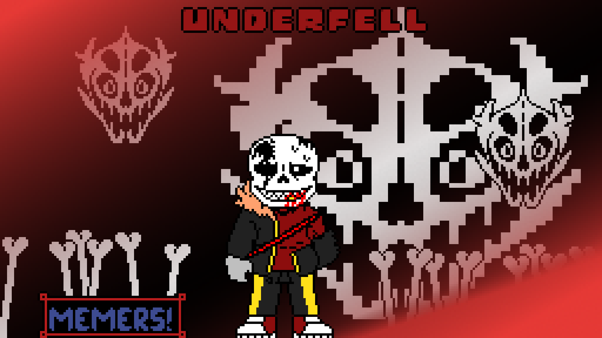 Pixilart - Fell sans phase 2 by Memed-artist