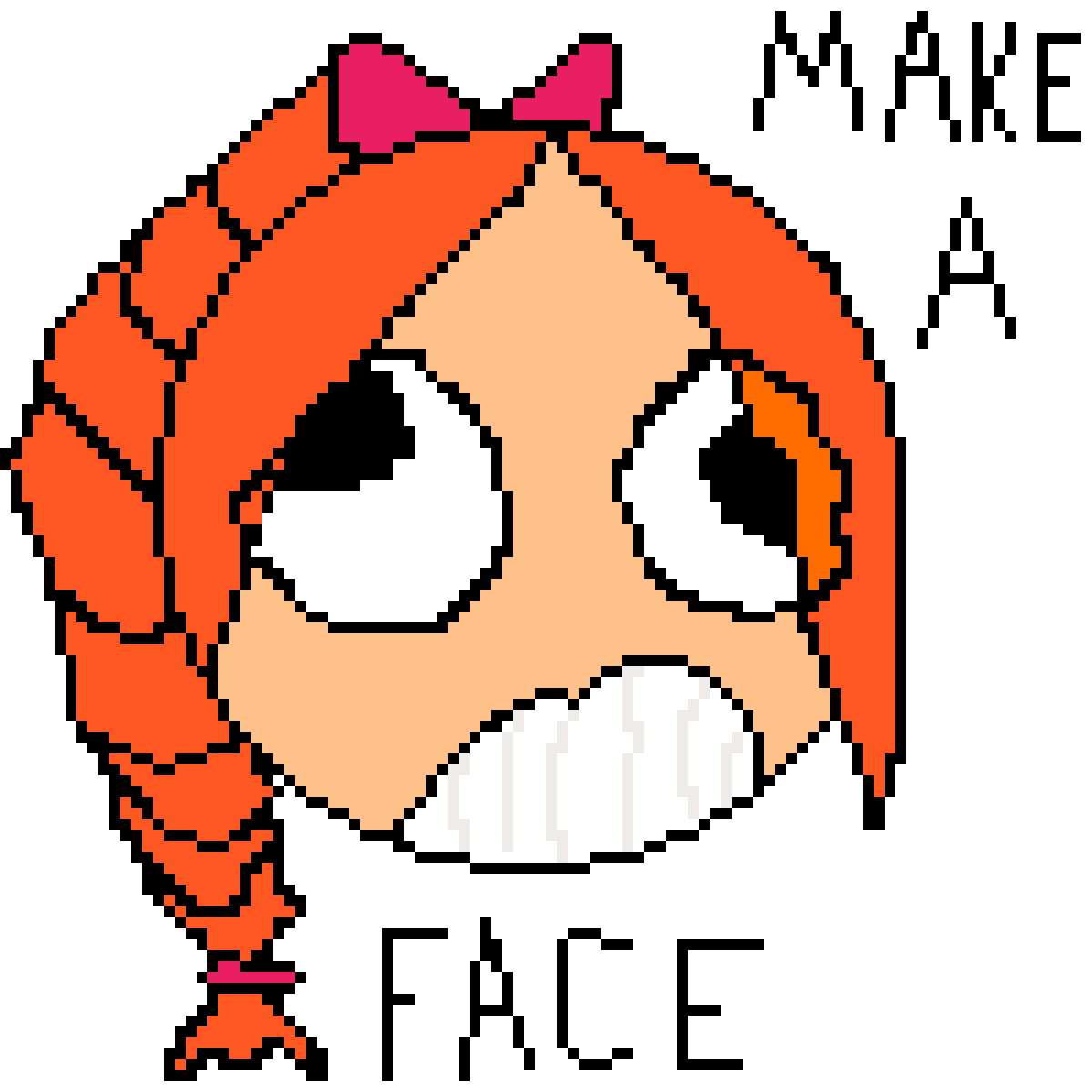 Pixilart - Make a face by Nun-ya