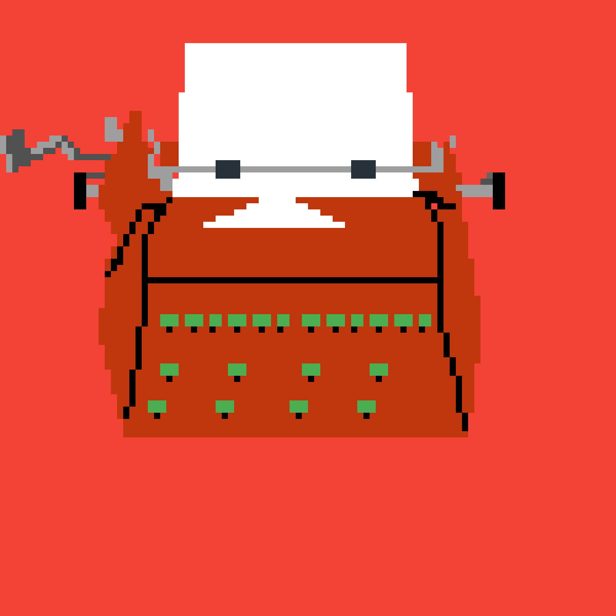 Pixilart - Typewriter by silentninja