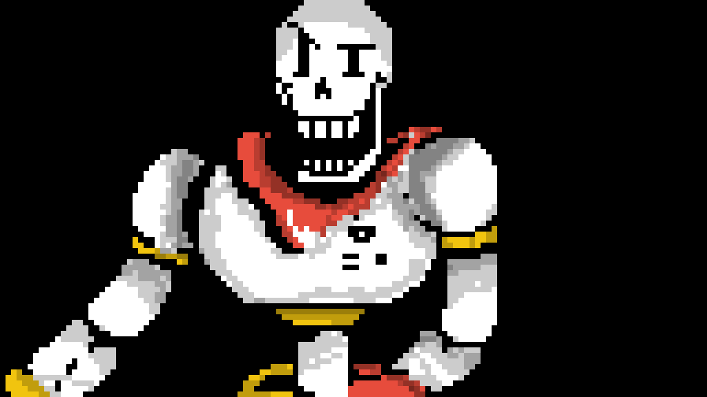 Pixilart - OG Papyrus by TriangularForce