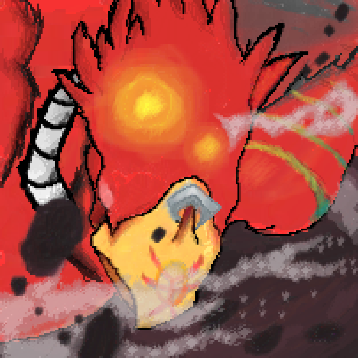 Pixilart - Atomsk Bird by Poisd