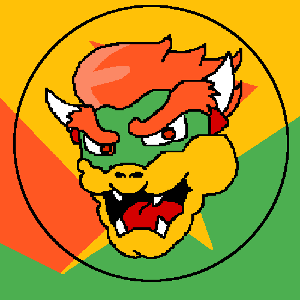 Pixilart - Bowser PFP i guess by ThatOneFry