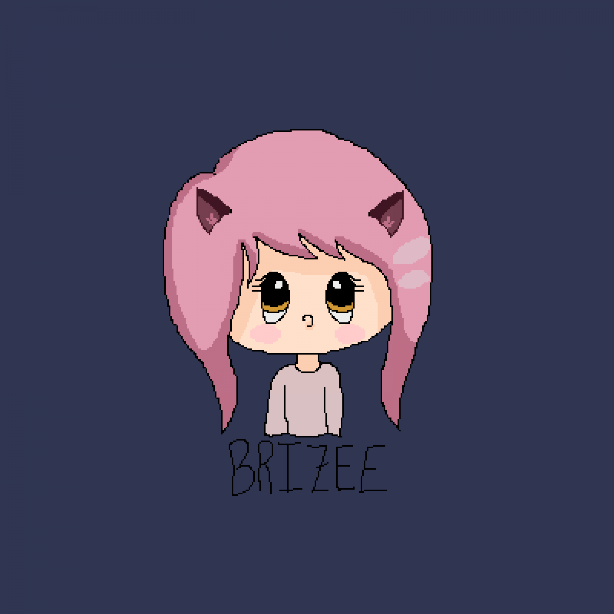 Pixilart - Meif'wa OC by brizeedoodle