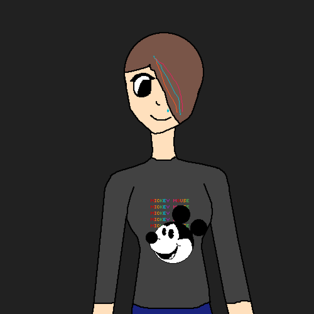 Editing Mickey mouse :P - Free online pixel art drawing tool - Pixilart