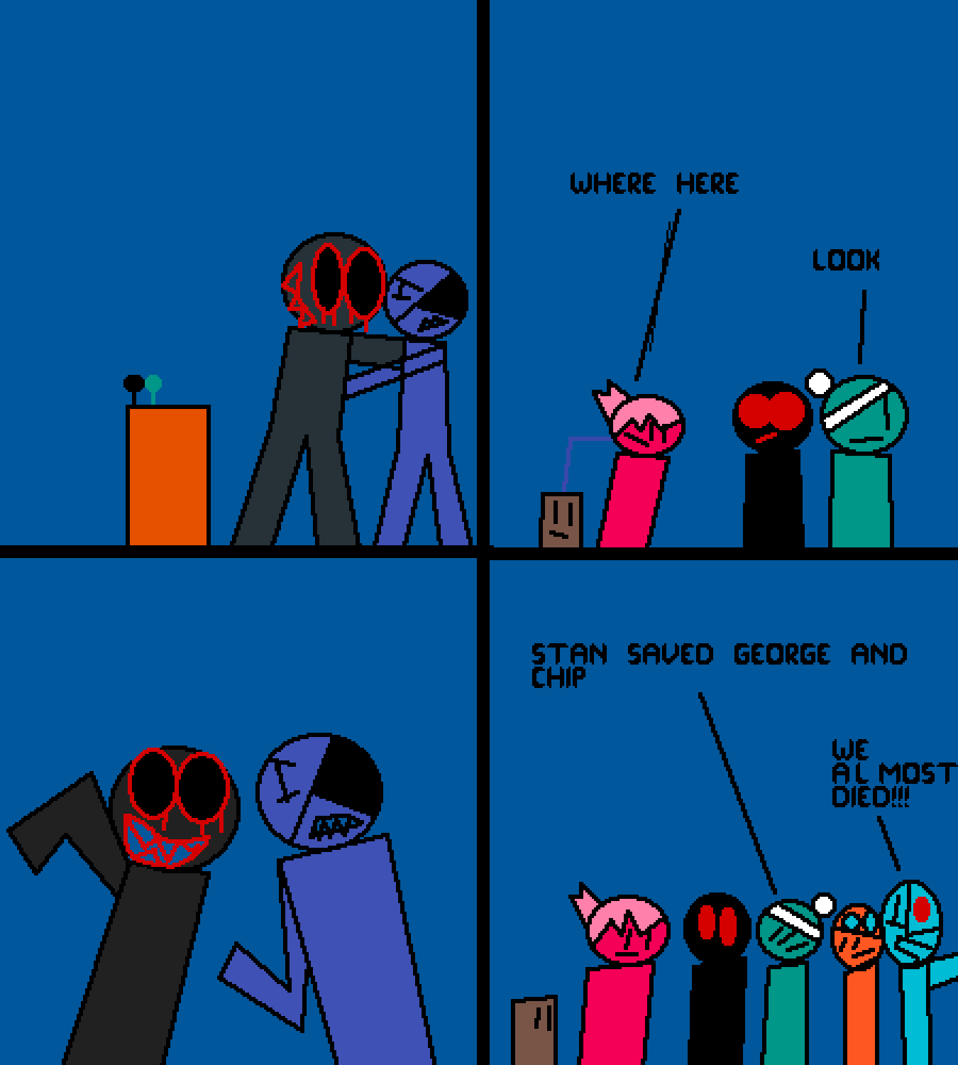 Episode 9 The Adventures Of RED AND FRIENDS Pixilart Comics