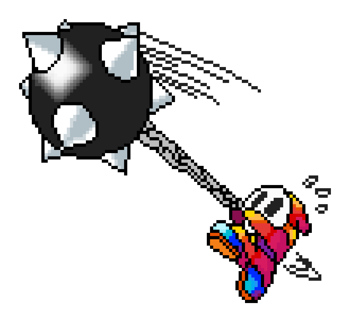 Pixilart - mace guy by YAZ4N
